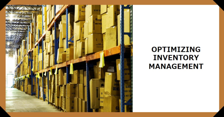 Optimizing Inventory Management in the End-to-End Value Chain for ...
